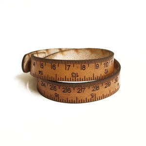 WRIST RULER BRACELET, Ruler Bracelet, Double Wrap Ruler Bracelet ...