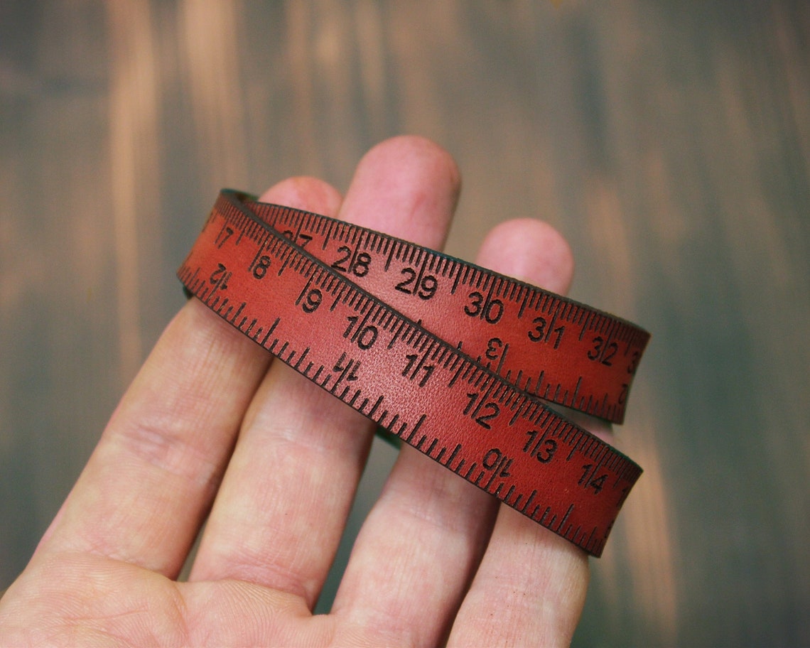 WRIST RULER BRACELET Ruler Bracelet Double Wrap Ruler | Etsy