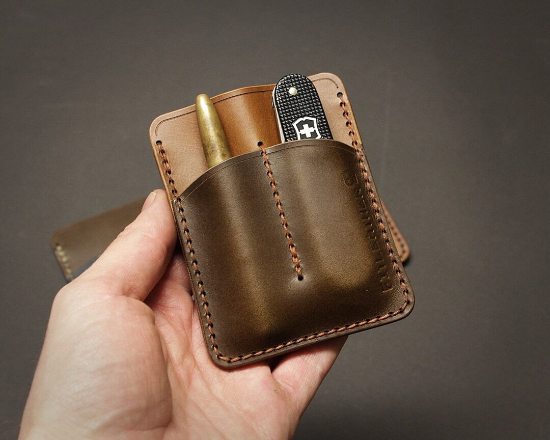 EDC Card Holder With Knife and Pen Pockets, Edc Pocket Organizer - Fit ...