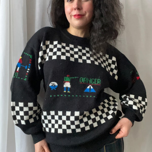 Graphic Sweaters - Etsy