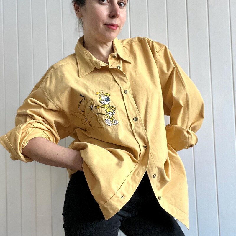 Cartoon Blouse - Etsy