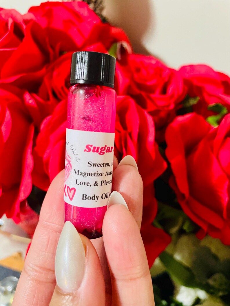 Sugar Spell Perfume Body Oil, Intention Oil, Witch, Witchcraft, Pagan ...