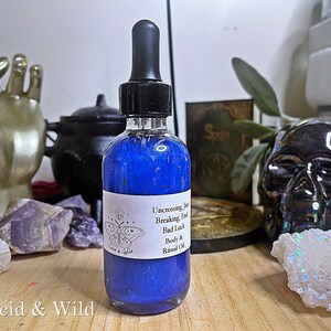 Uncrossing Body Oil, Undo Bad Luck, Hoodoo Oil, Conjure Oil, Witchcraft ...