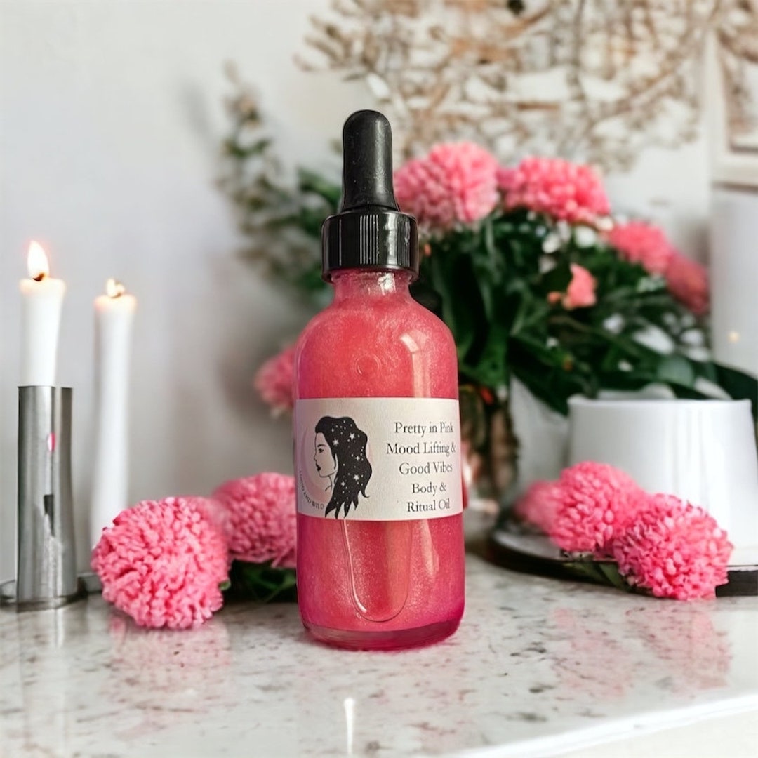 Pretty in Pink Body Intention Oil, Spell Oil, Love Oil, Witchcraft ...