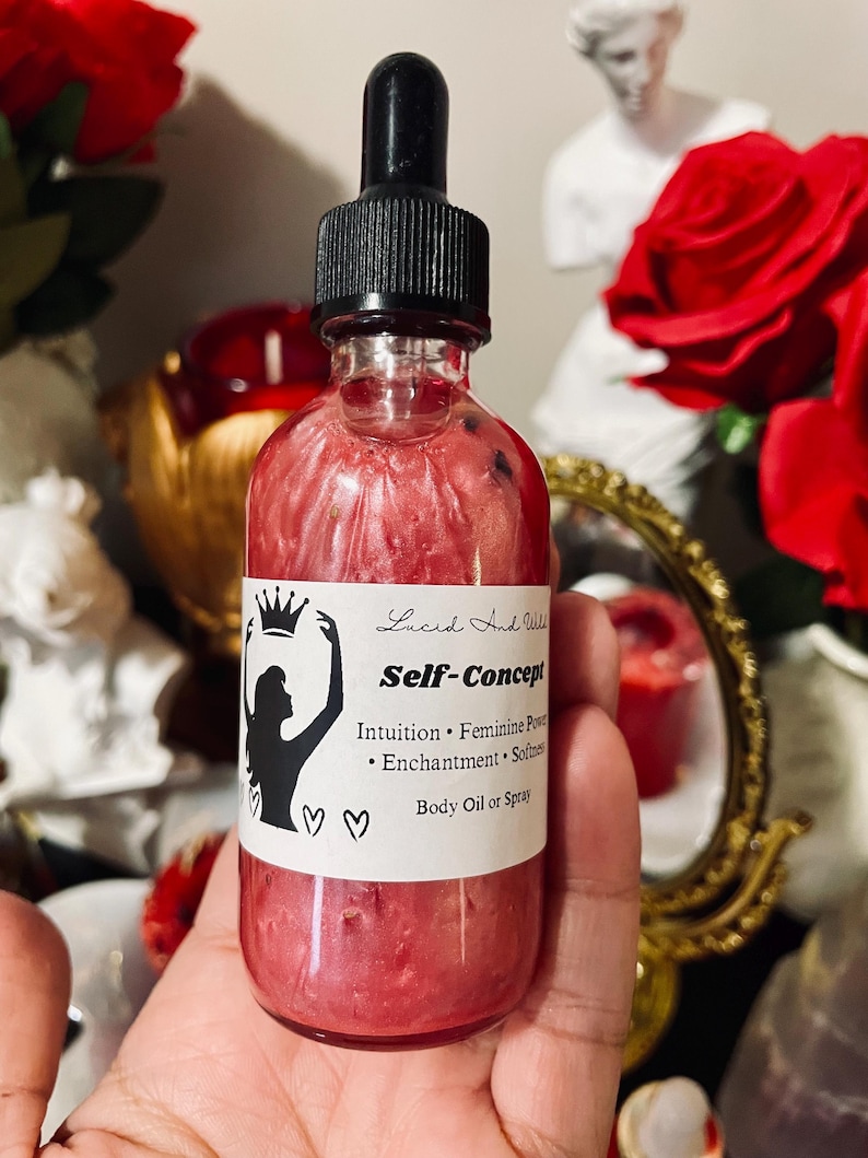 Self-concept Perfume Body Oil, Intention Oil, Witch, Witchcraft, Pagan ...
