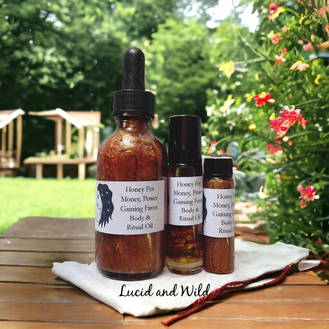Honey Pot Body Ritual Oil, Attraction Oil, Money Oil, Luck, Success ...