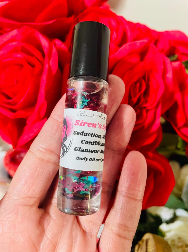 Siren's Spell Perfume Body Oil, Intention Oil, Witch, Witchcraft, Pagan ...