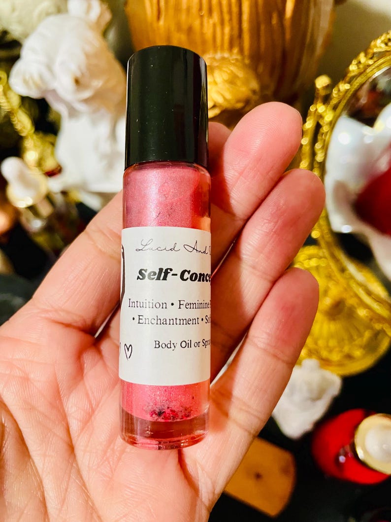 Self-concept Perfume Body Oil, Intention Oil, Witch, Witchcraft, Pagan ...