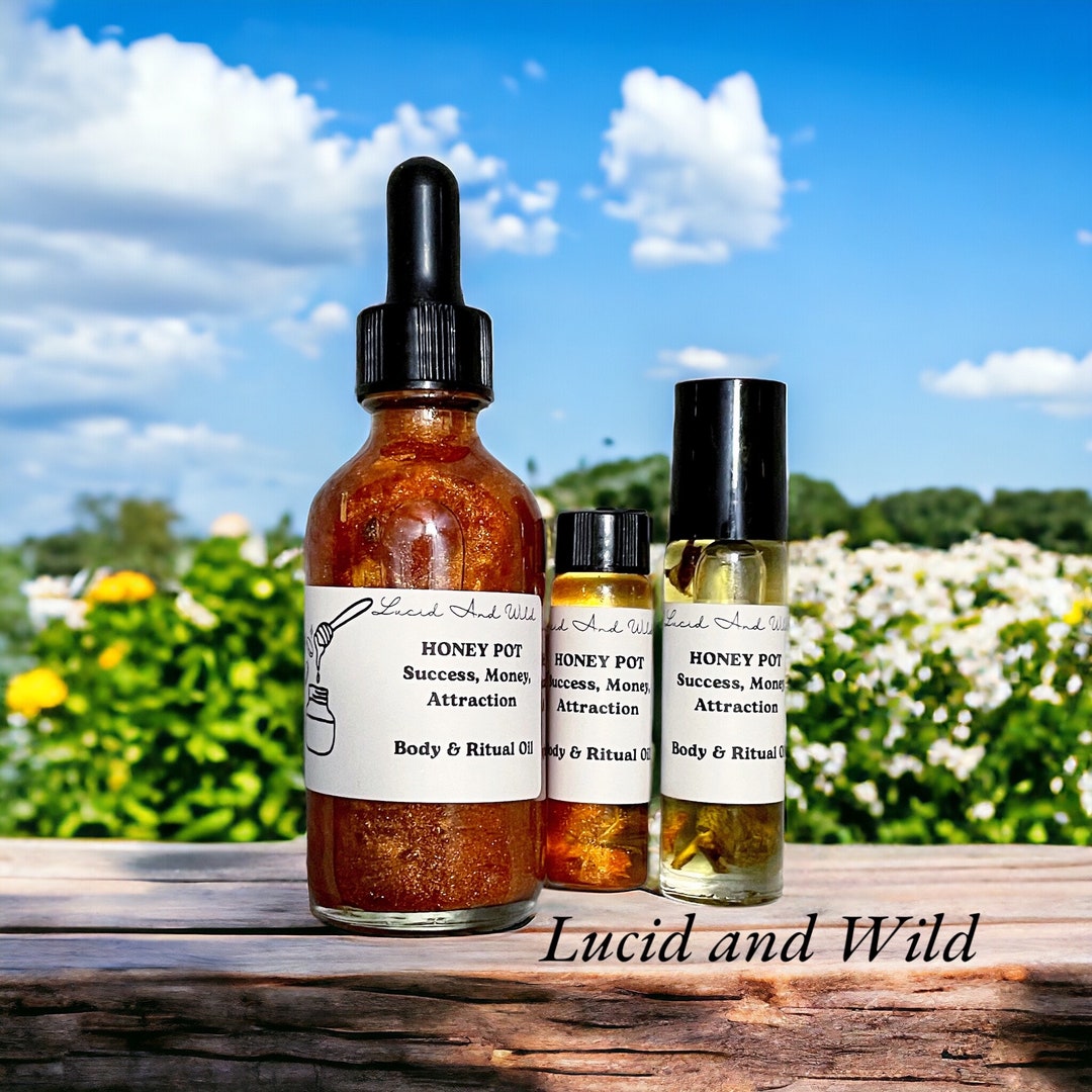 Honey Pot Body Ritual Oil, Attraction Oil, Money Oil, Luck, Success ...
