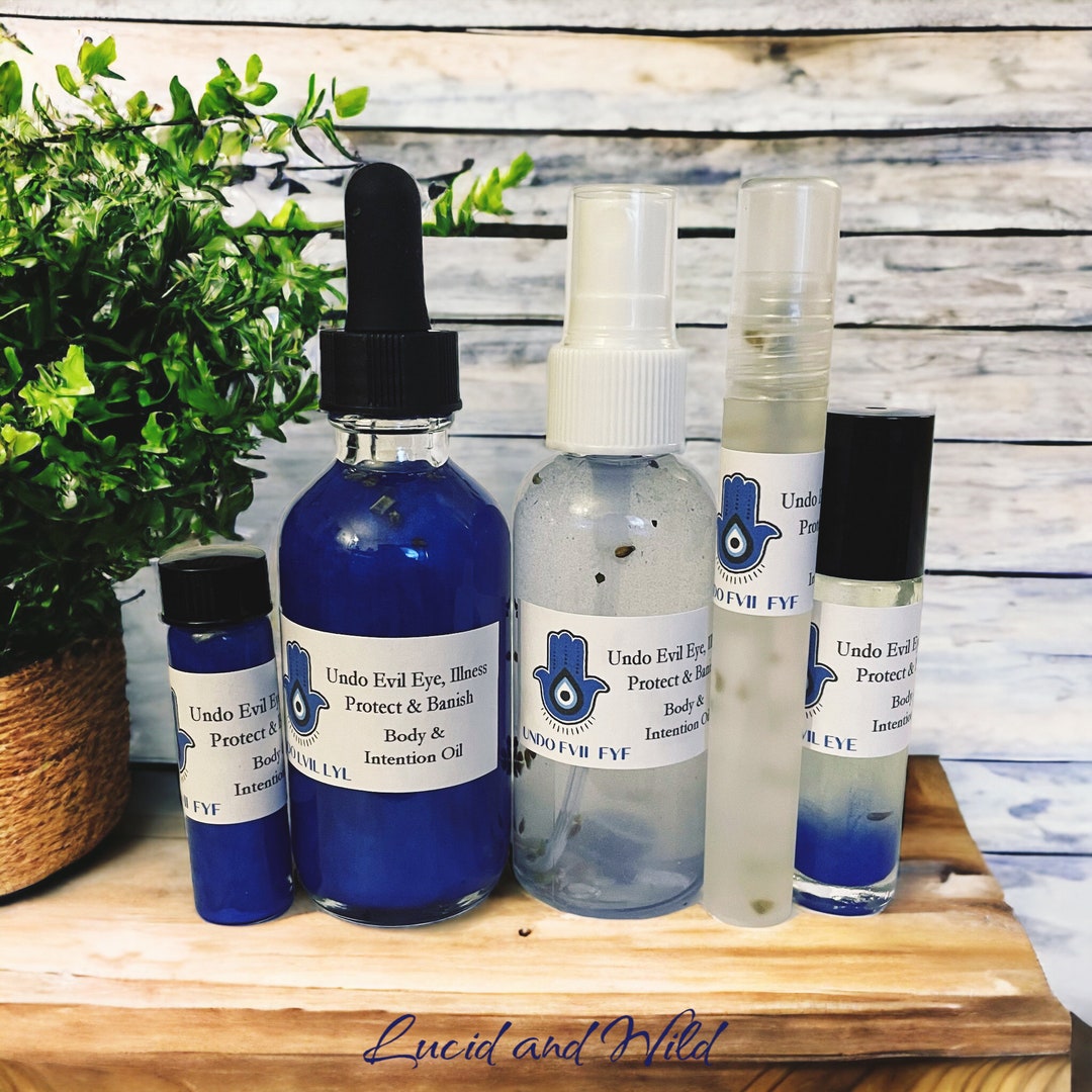 Evil Eye Protection Oil, Protect, Ritual Oil, Witchcraft, Witchcraft ...