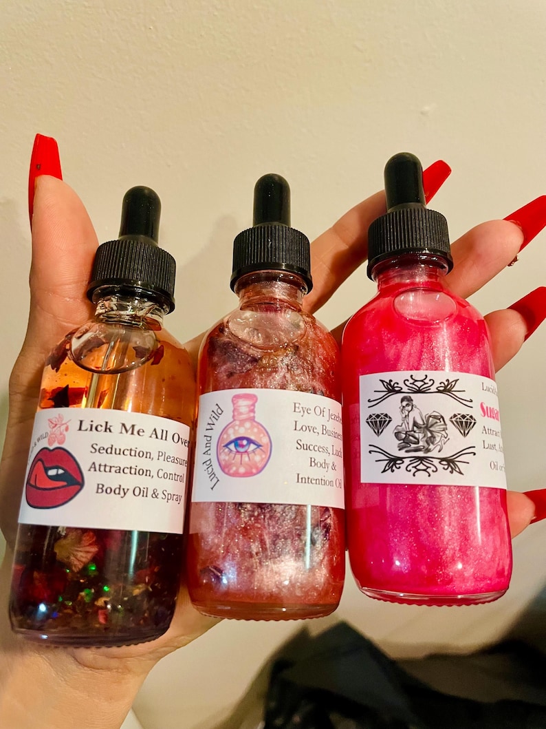Spoiled Spellbound Bundle Perfume Body Oil, Intention Oil, Witch ...