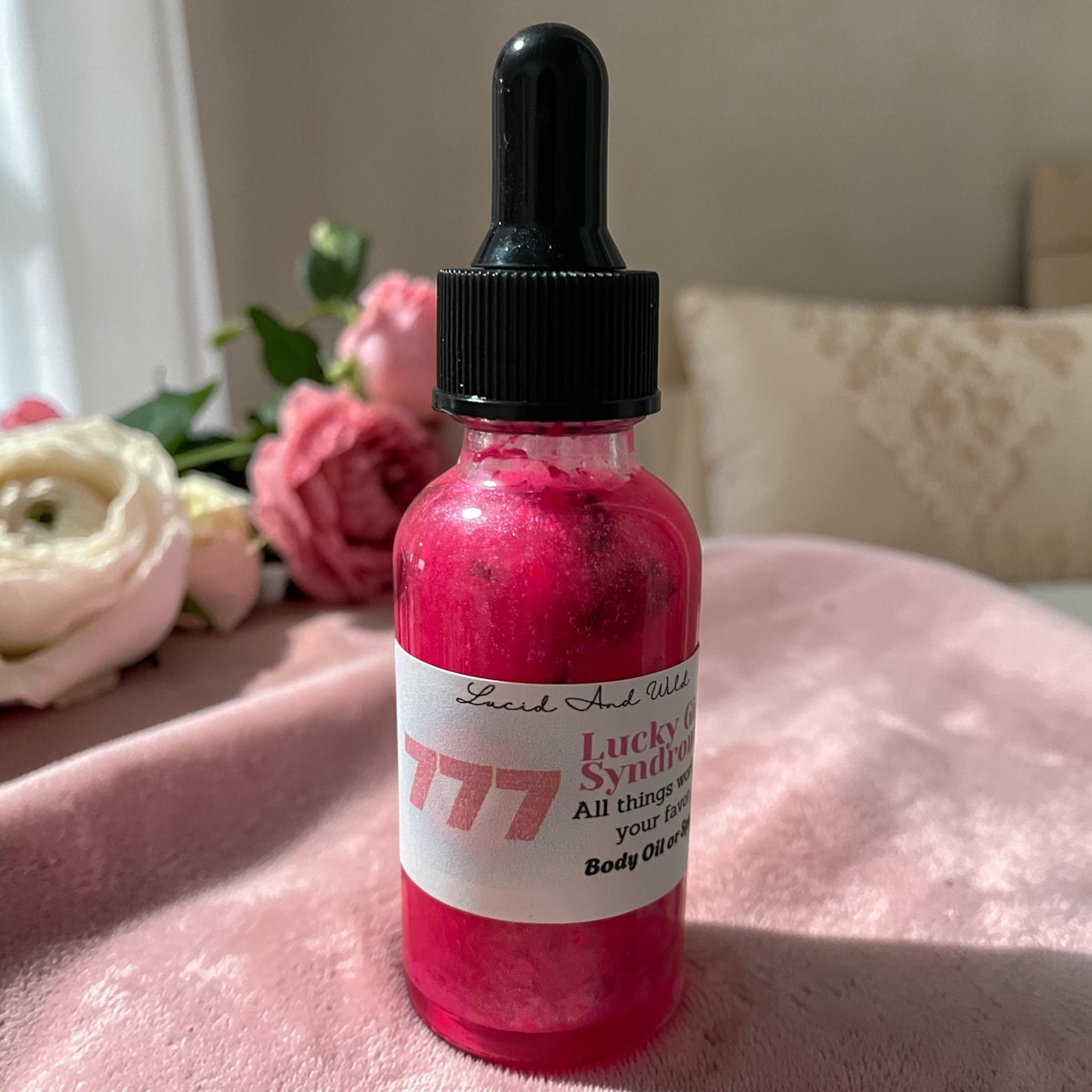Lucky Girl Syndrome Body Oil, Luck, Manifesting, Intention, Spell Oil ...