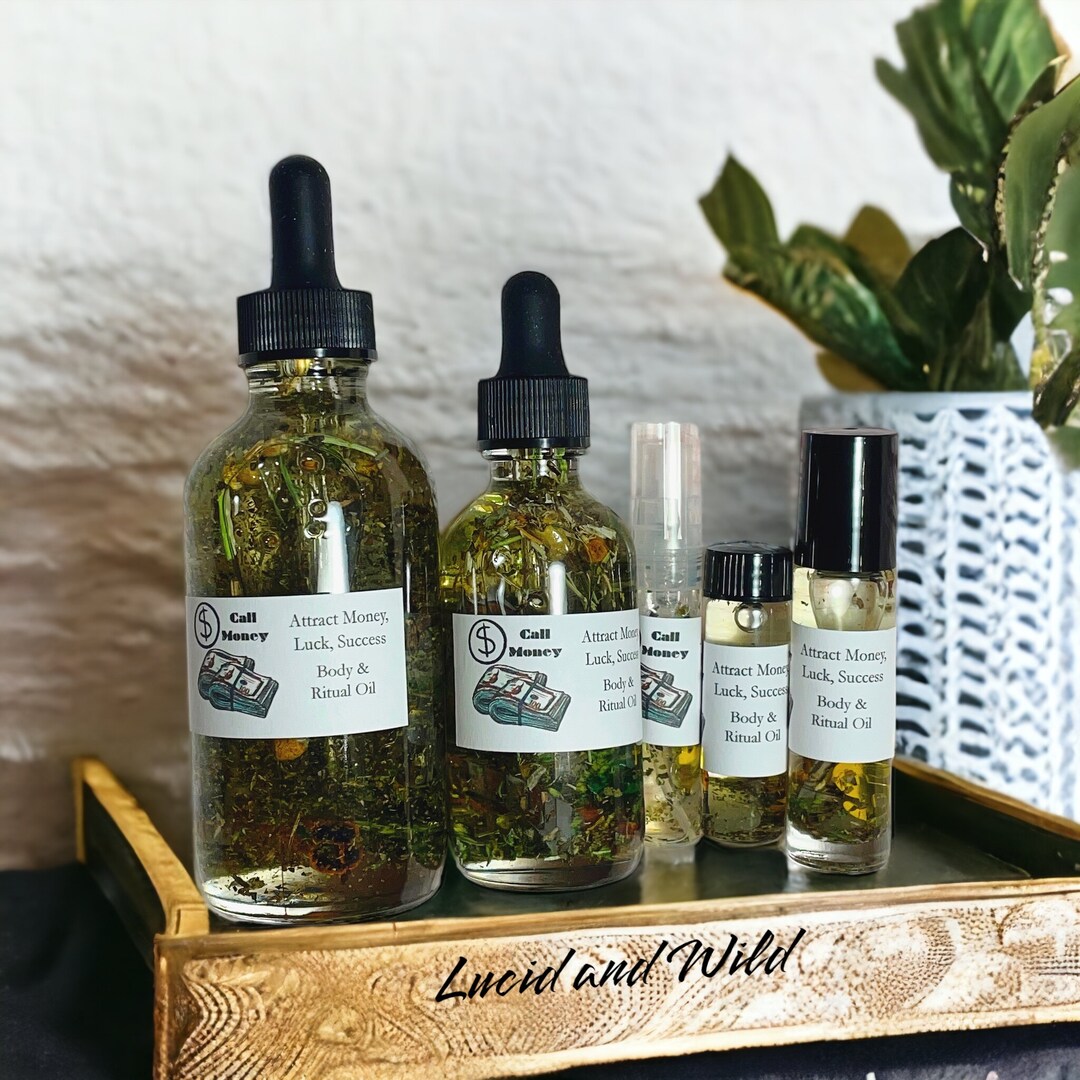 Call Money Body Oil Ritual Oil Prosperity Oil Money Oil - Etsy