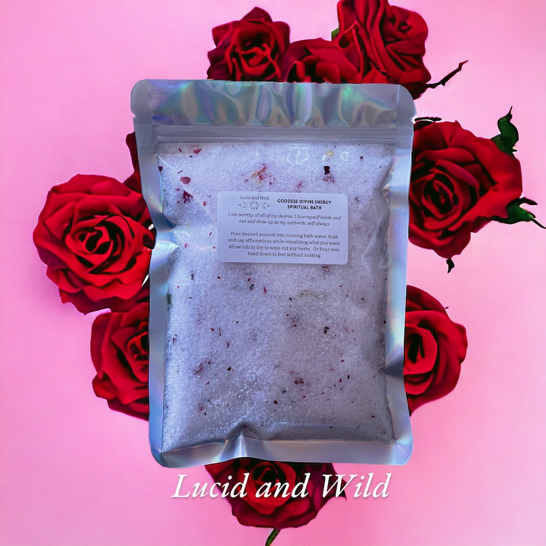 Goddess Bath Salt, Self Love Bath, Feminine Energy, Ritual Bath Salt ...
