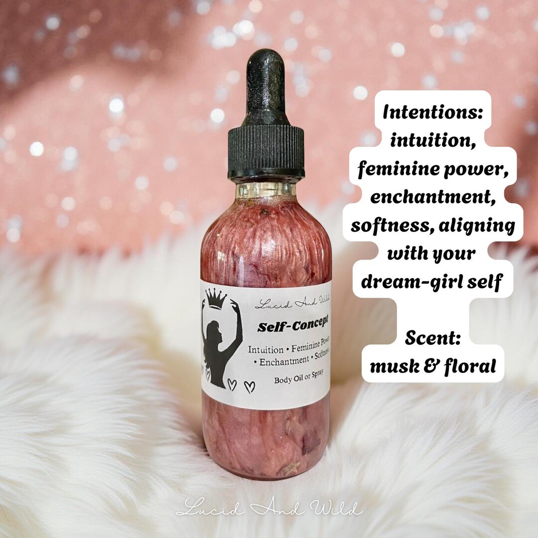 Self-concept Perfume Body Oil, Intention Oil, Witch, Witchcraft, Pagan ...