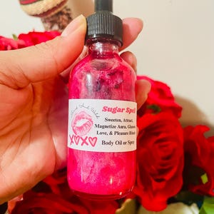 Sugar Spell Perfume Body Oil, Intention Oil, Witch, Witchcraft, Pagan ...