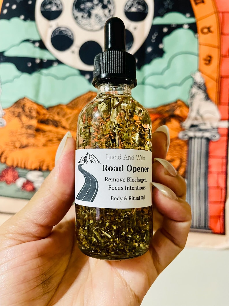 Road Opening Perfume Body Oil, Intention Oil, Witch, Witchcraft, Pagan ...