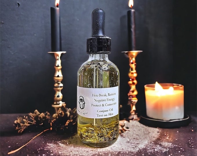 Hex Break, Undo Bad Luck, Spell Oil, Ritual Oil, Conjure Oil ...