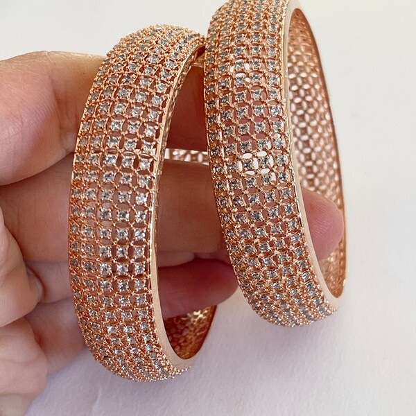 Gold Filigree Bangle - Etsy