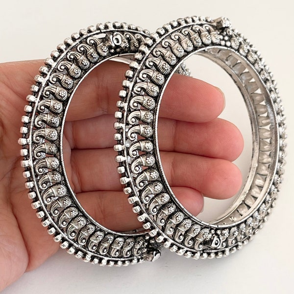 Oxidized Bangles - Etsy