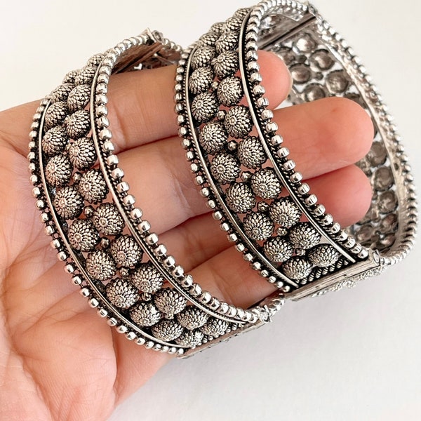 Oxidized Bangles - Etsy