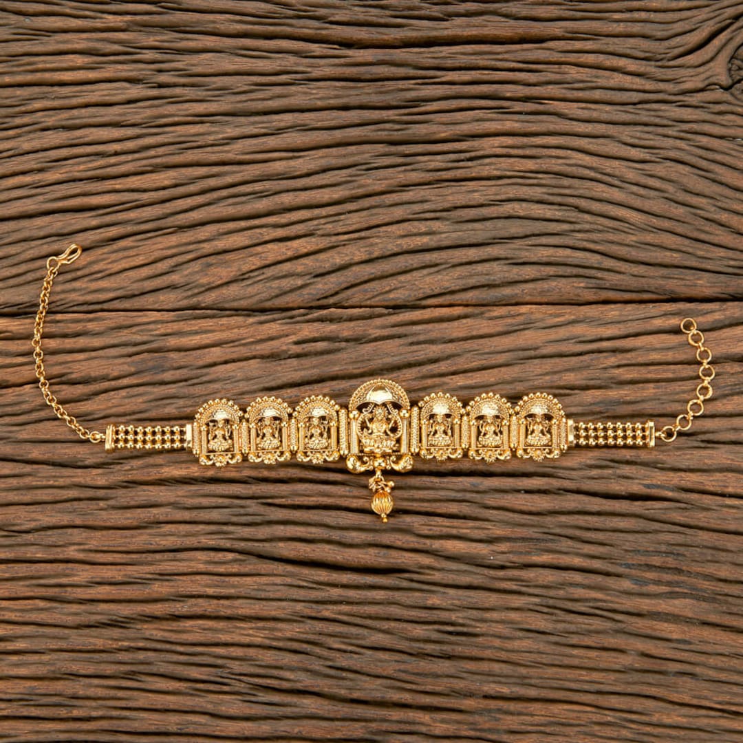 Antique Gold Baju Band /indian Wedding Jewelry/vanki/ Angada/ Armlet ...