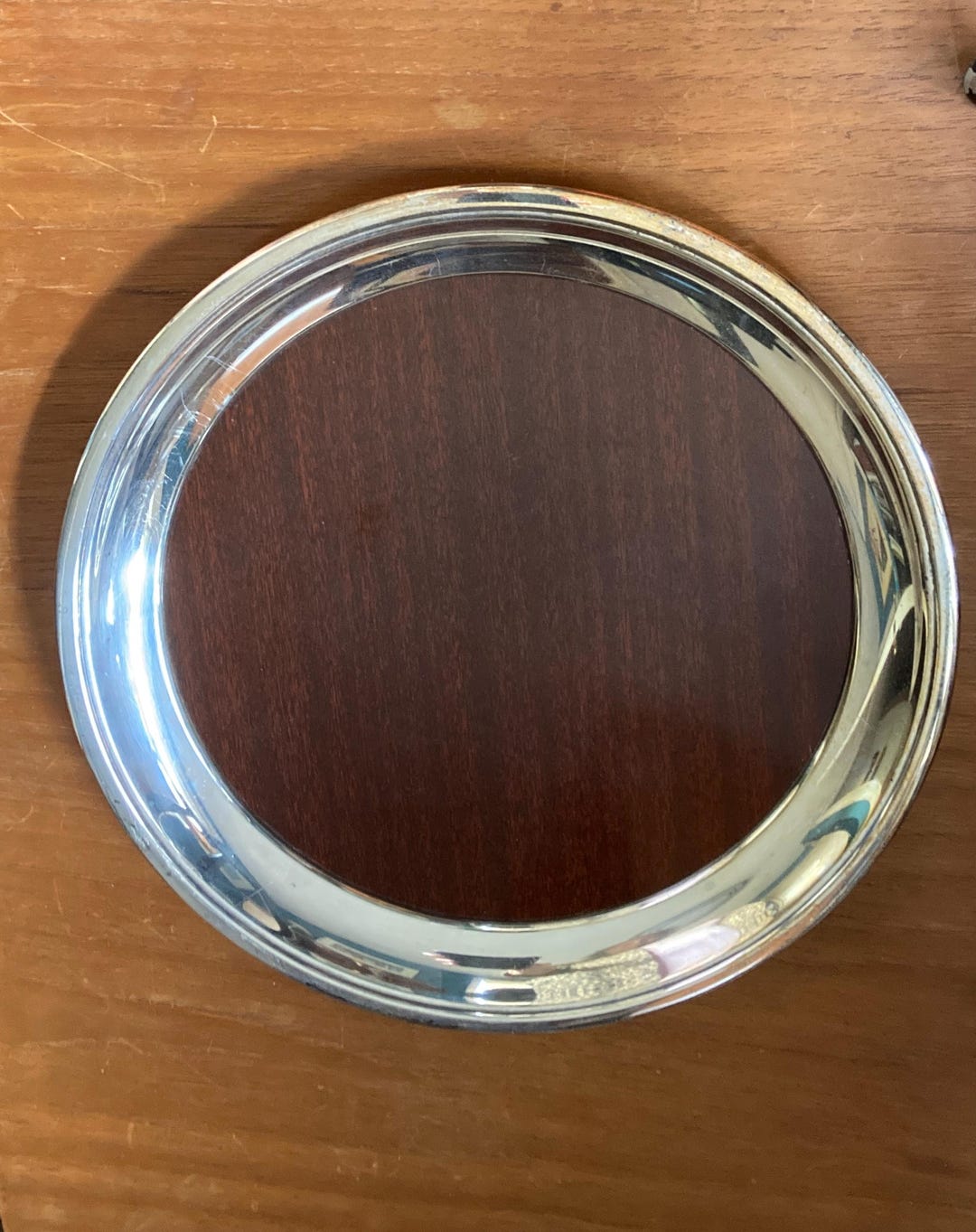 MCM Bar Tray, Formica and Silver Plate, Crescent, Midcentury Modern - Etsy