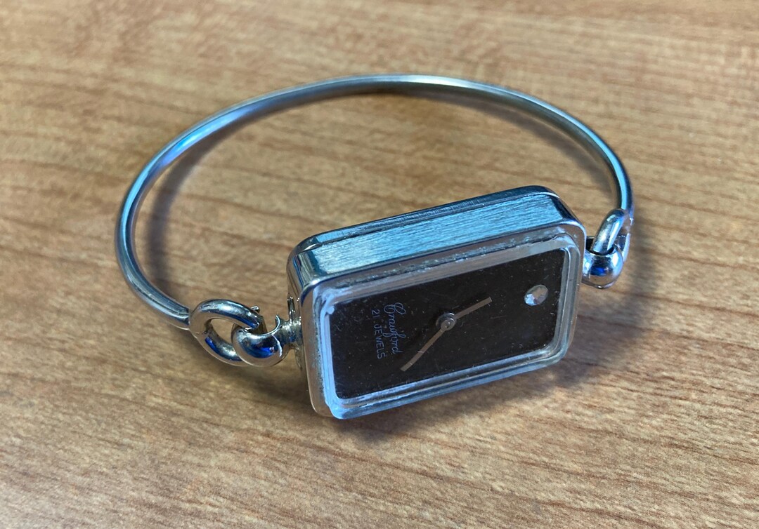 Crawford 21 Jewels Snazzy Lady's Watch Not Running Late 1950s Fake ...