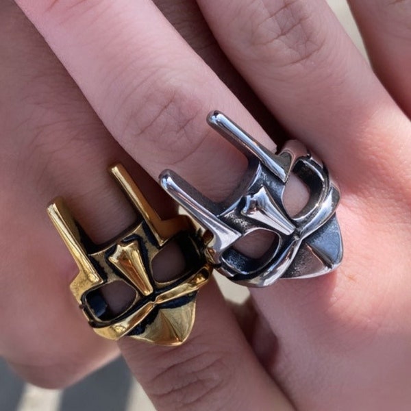 Mf Doom Ring - Shop Online - Etsy