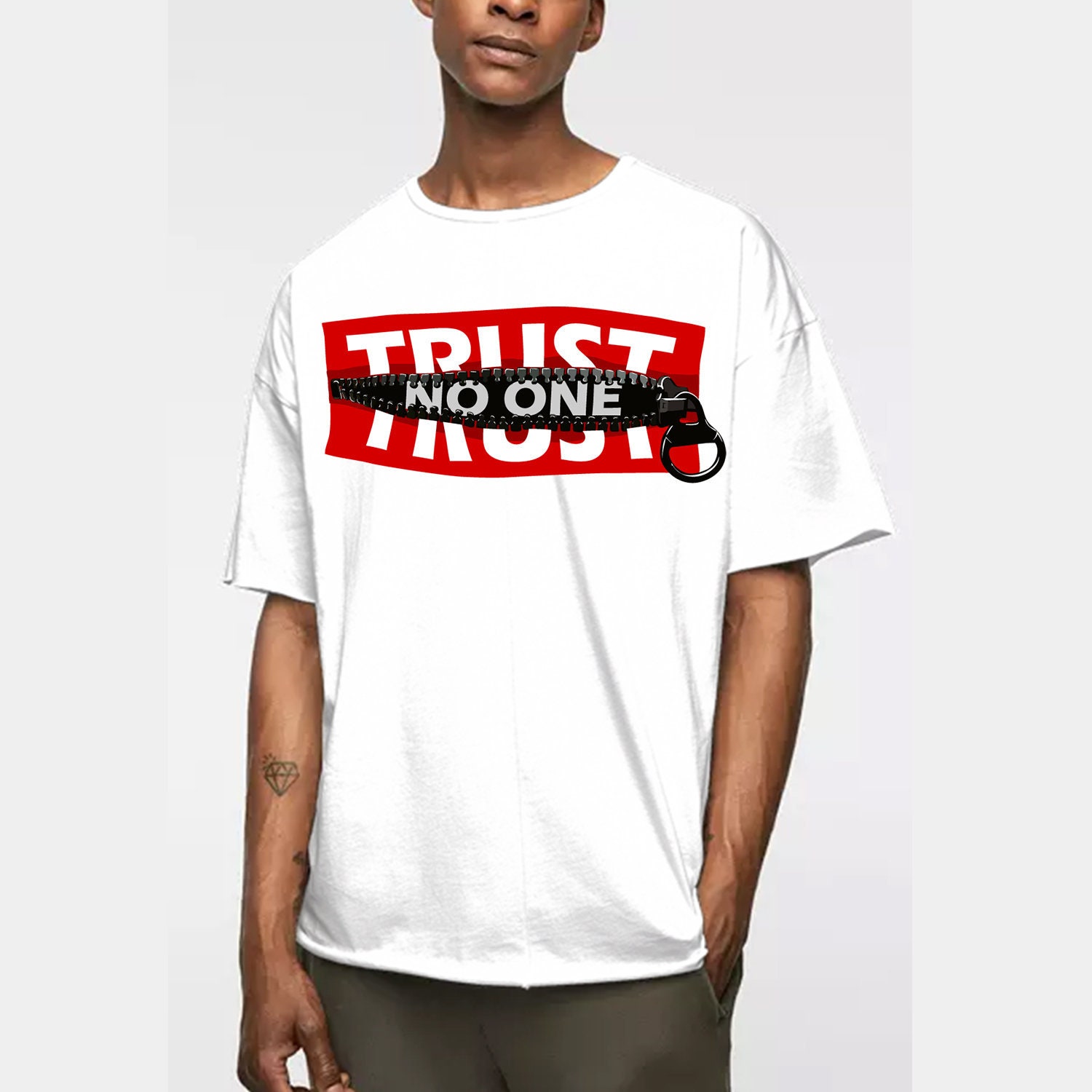 Trust No One SVG Fashion EPS Trust No One PNG Shirt Design - Etsy