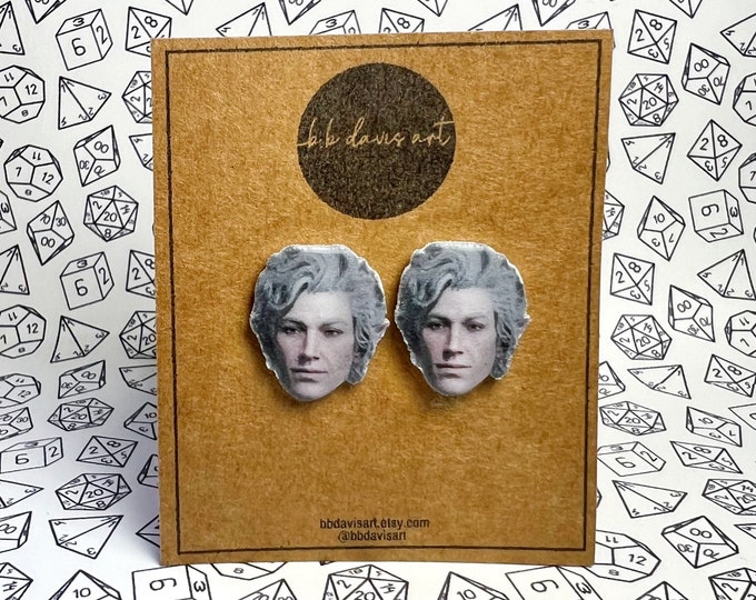 Astarion Stud Earrings• Baldur’s Gate 3 Jewelry• Bg3•video Game ...