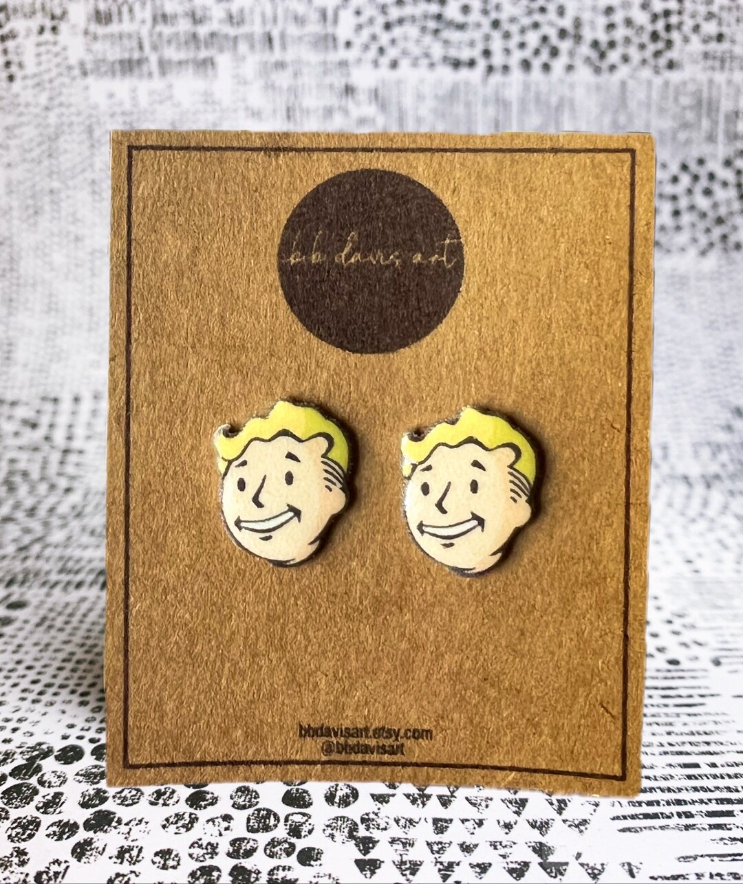 Vault Boy Stud Earrings • Fallout Jewelry • Vault Dweller • Video Game ...