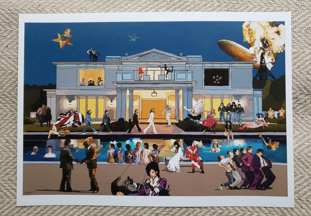 Album Cover Party - Print - Etsy