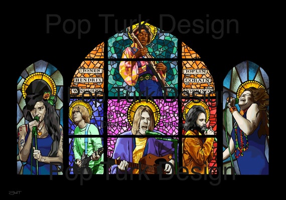 The 27 Club Digital Painting - Etsy