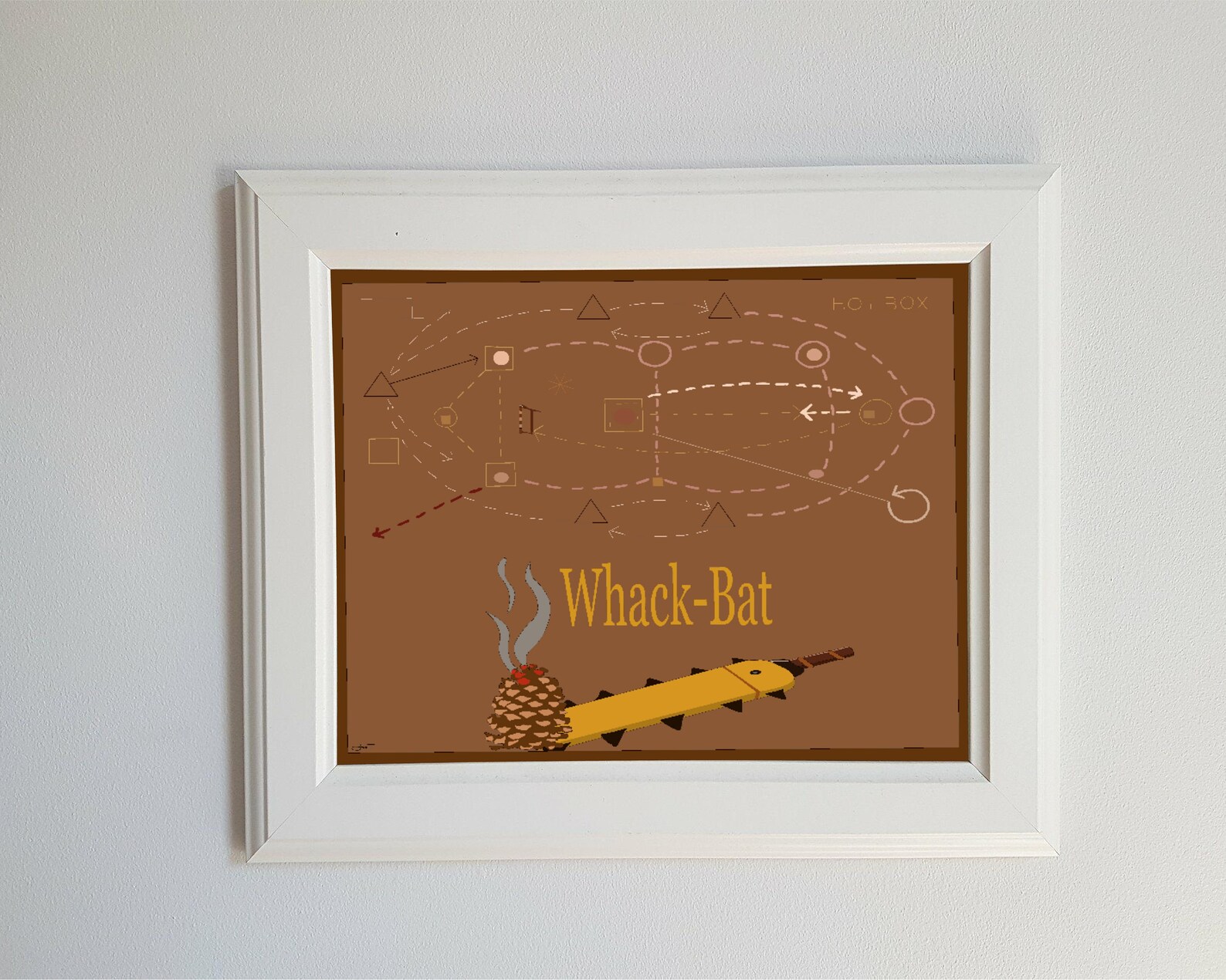 Whack-bat Rules (fantastic Mr. Fox) - Print - Etsy