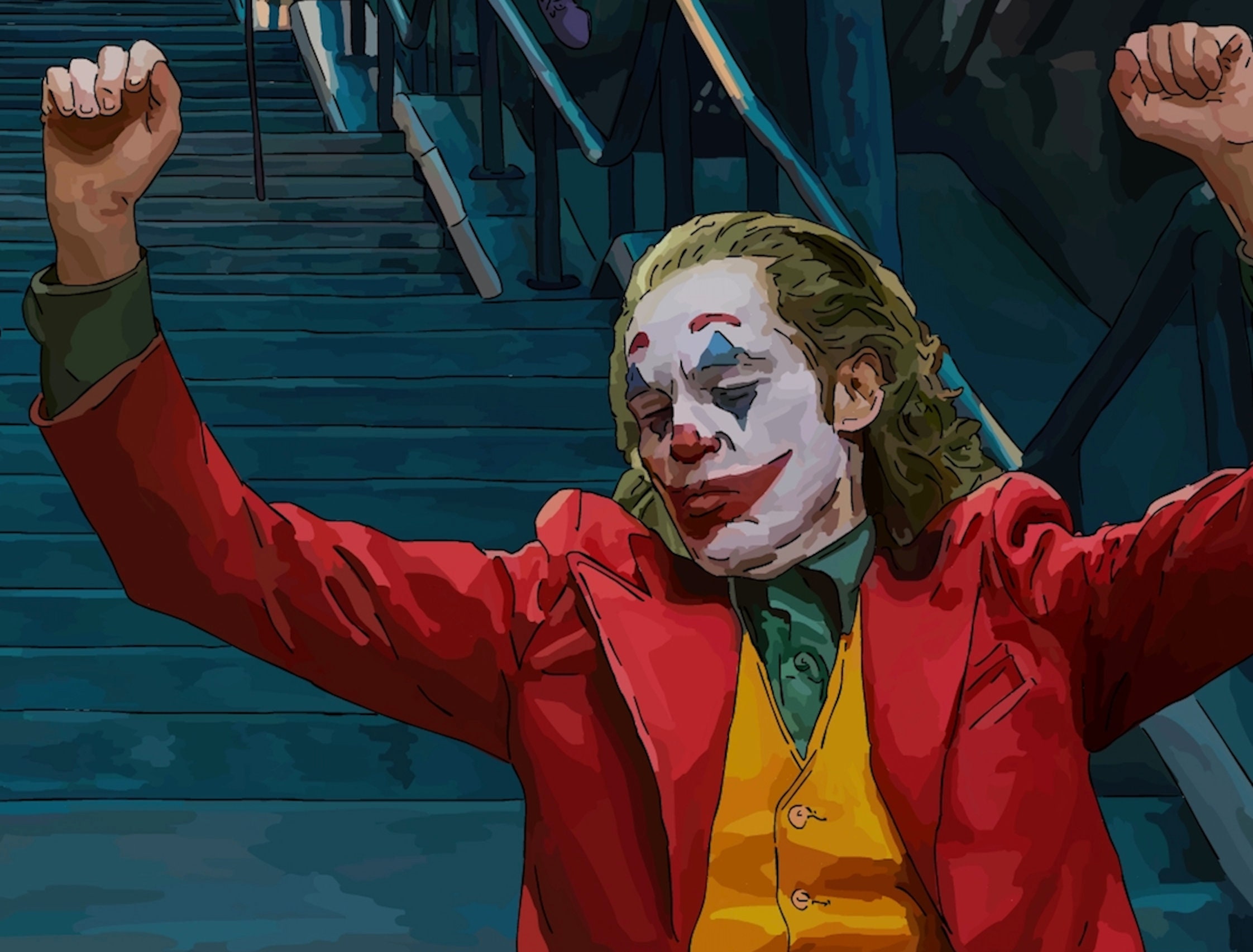 The Joker Stairs - Digital Download - Etsy