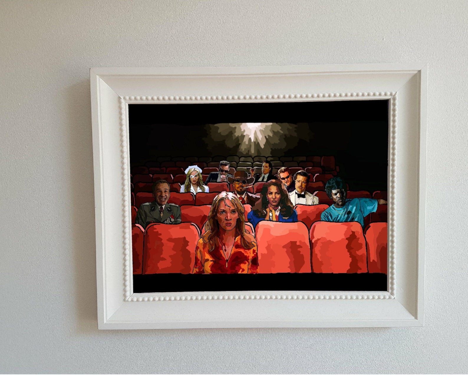 Quentin Tarantino Cinema - Print - Etsy
