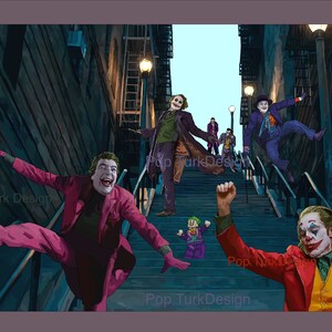 The Joker Stairs - Digital Download - Etsy