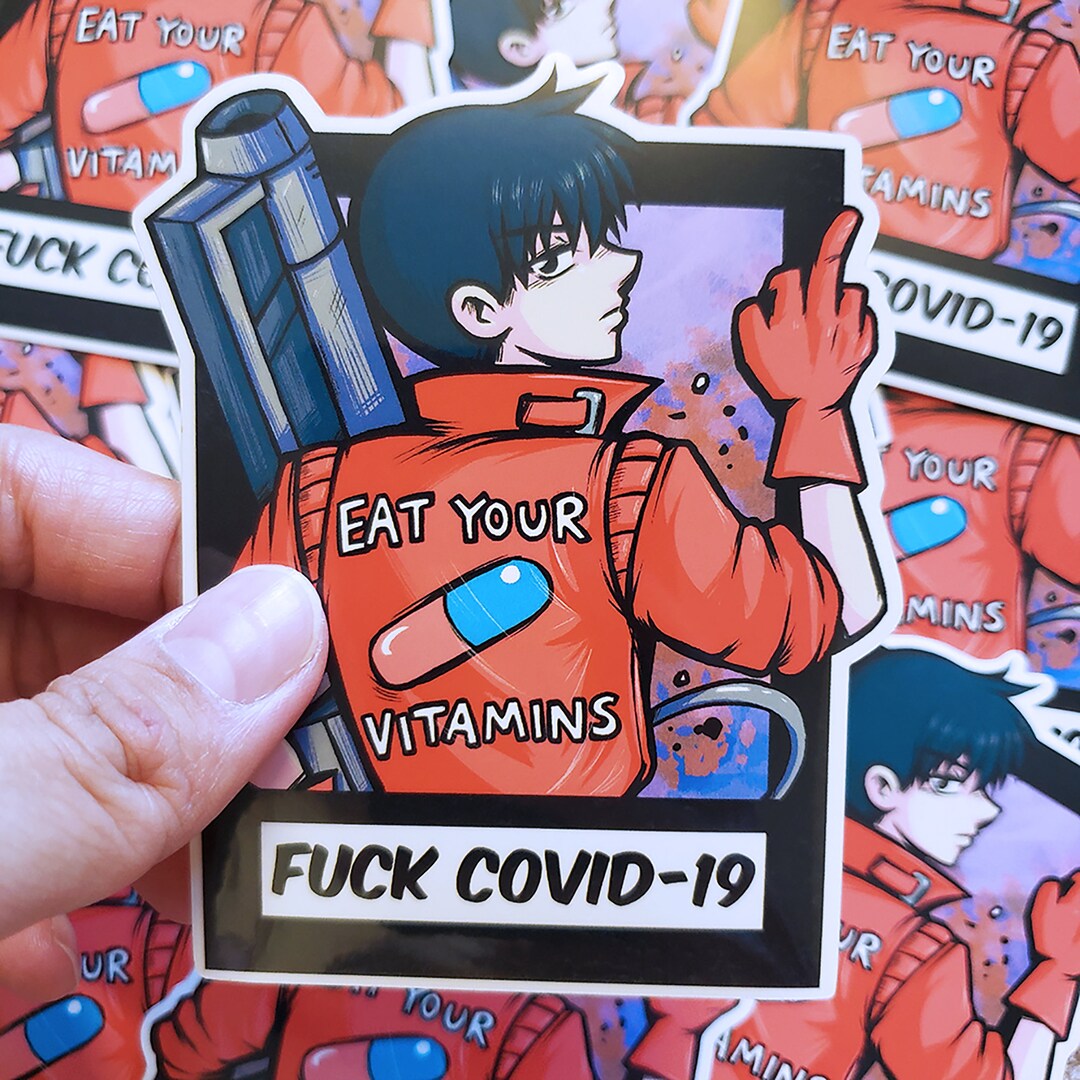 Eat Your Vitamins Sticker - Etsy