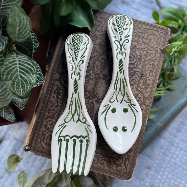 Vintage Spoon Rest - Etsy