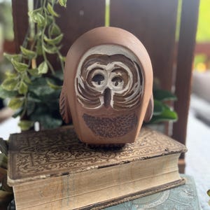 Set of 2 Authentic Jaru Pottery Owls 1974 - Etsy
