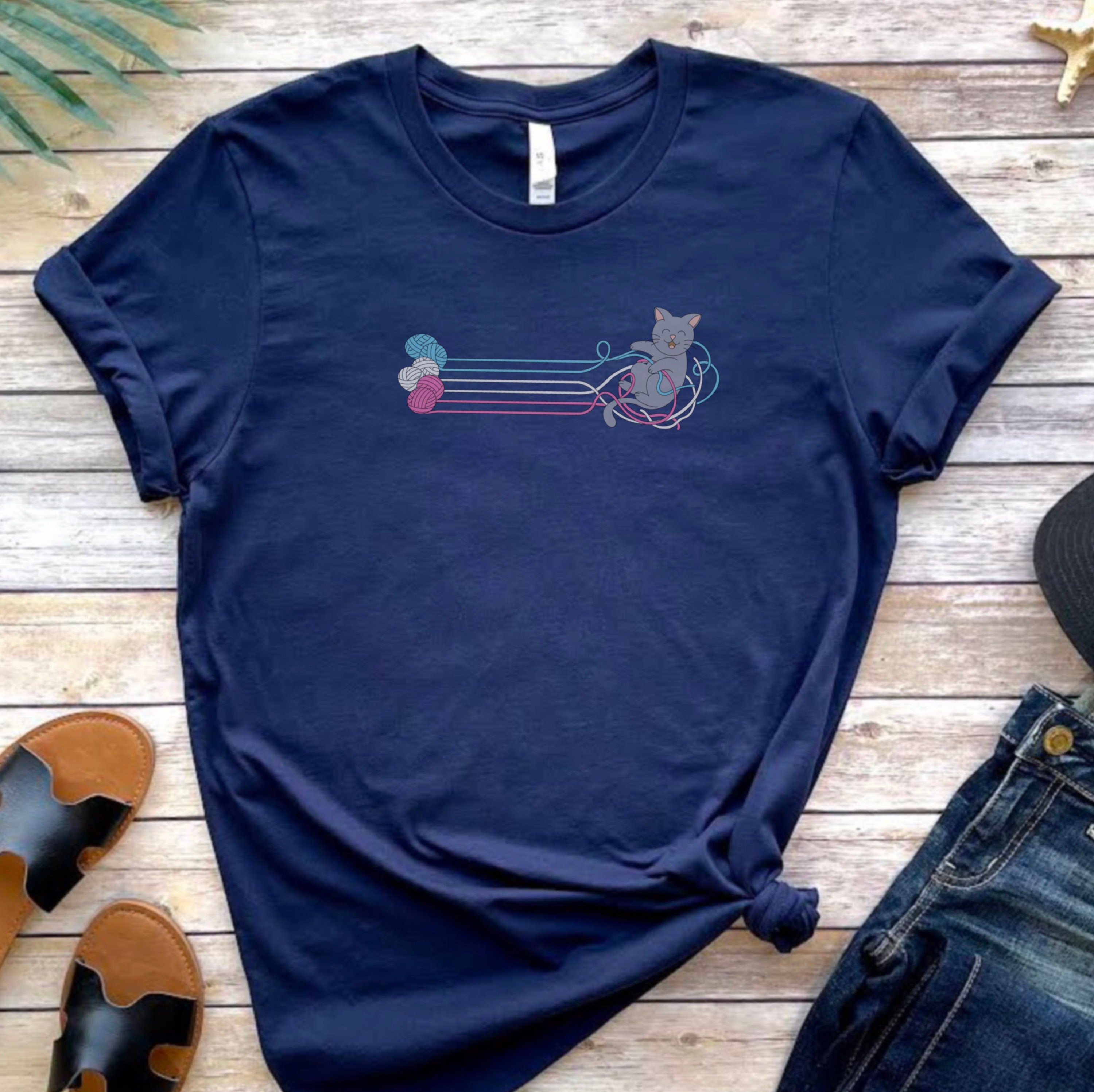 Transgender Pride Flag Cat Shirt, Kitten Shirt, Cat-lover Gift ...