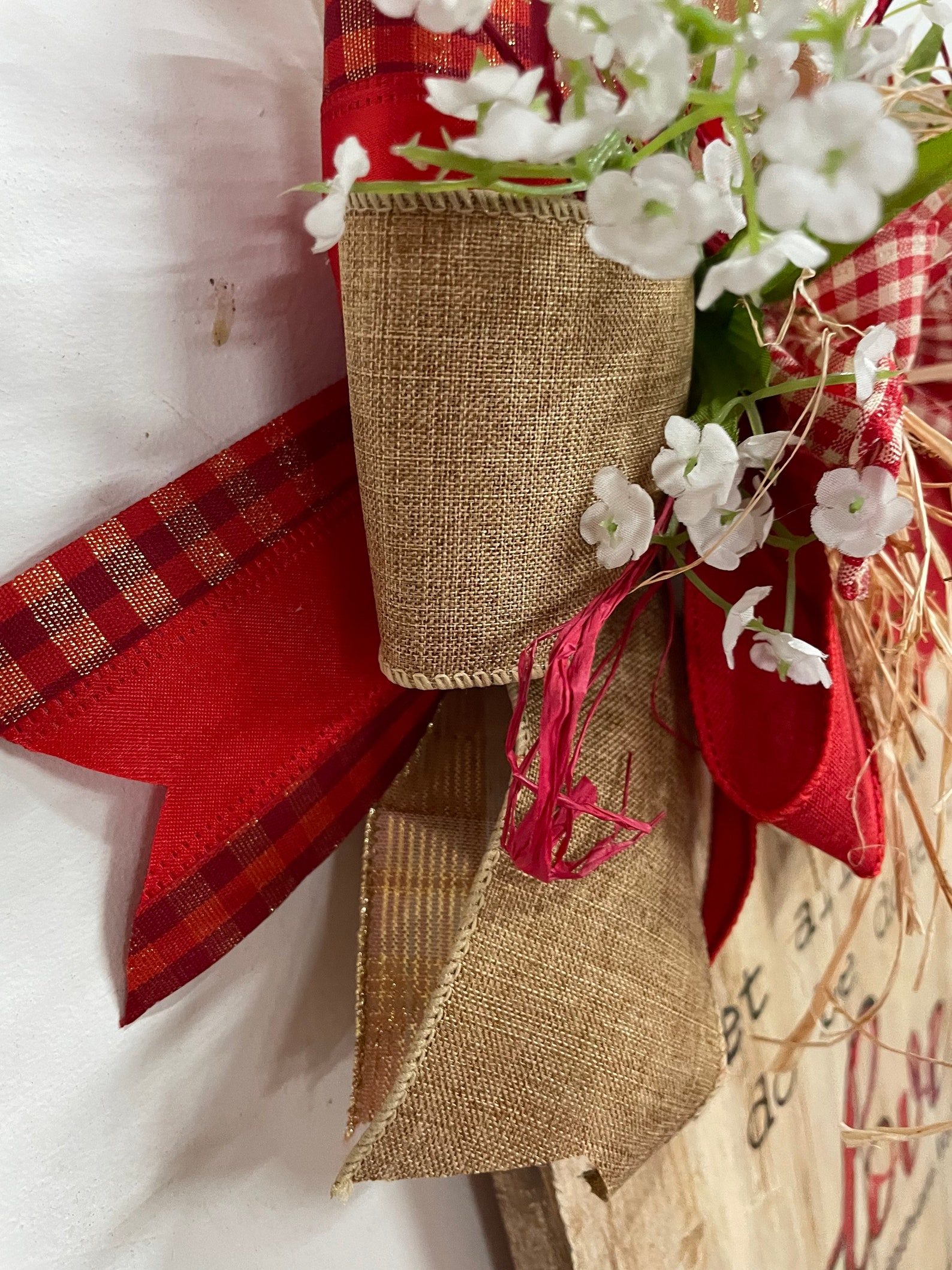 Love Scripture Wooden Door Hanger or Wall Decor - Etsy