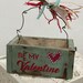 Valentine Reclaimed Farmhouse Box - Etsy