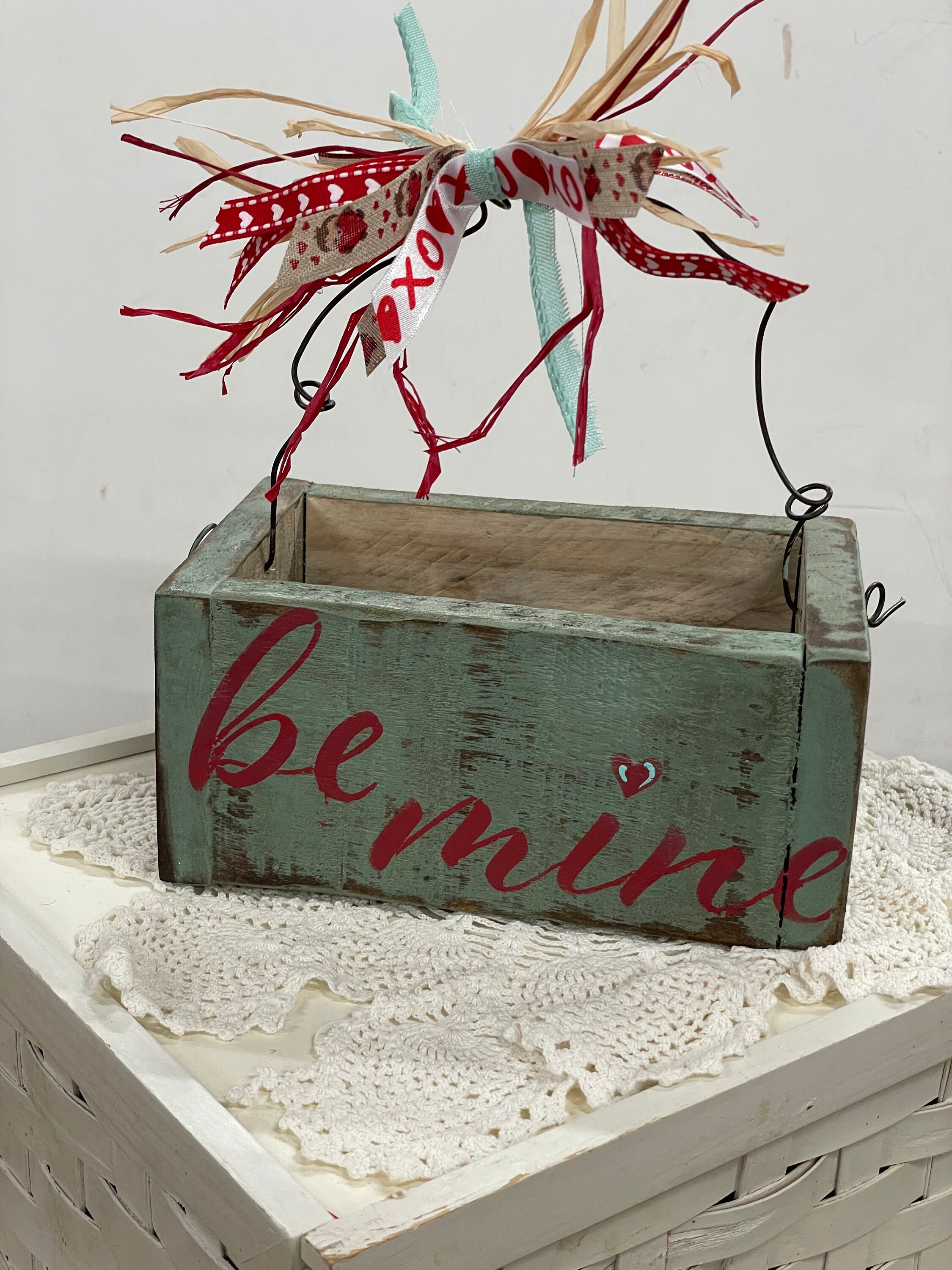 Valentine Reclaimed Farmhouse Box - Etsy