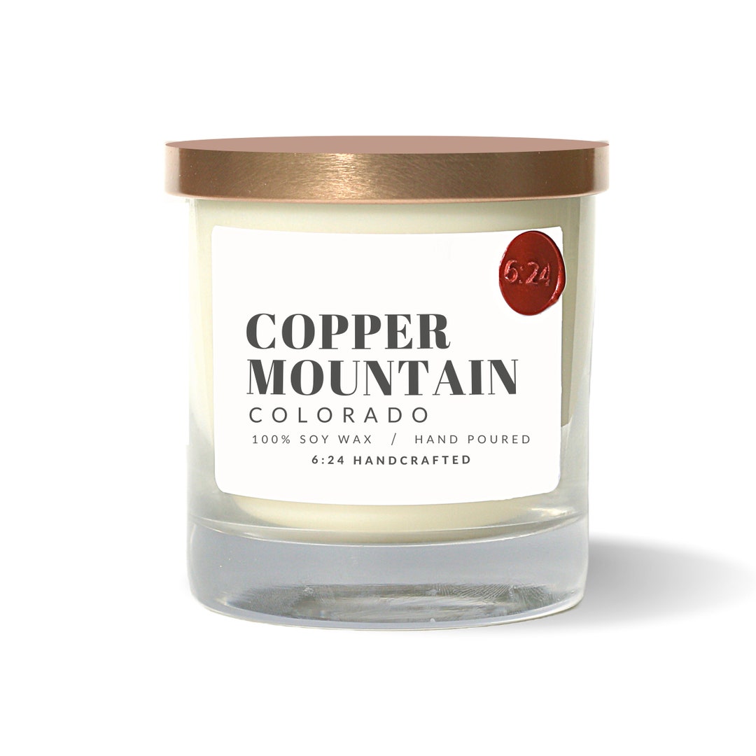 Copper Mountain, Colorado Candle – Hand-poured 100% Soy Wax ...