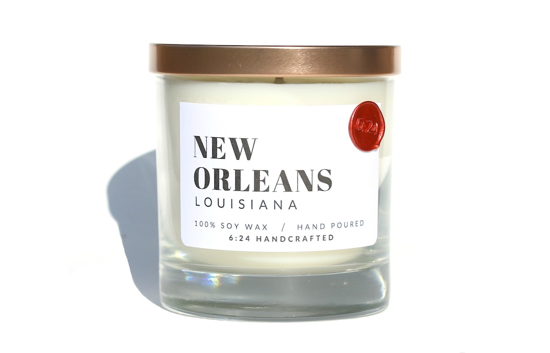 New Orleans, Louisiana Candle – Hand-poured 100% Soy Wax - Etsy