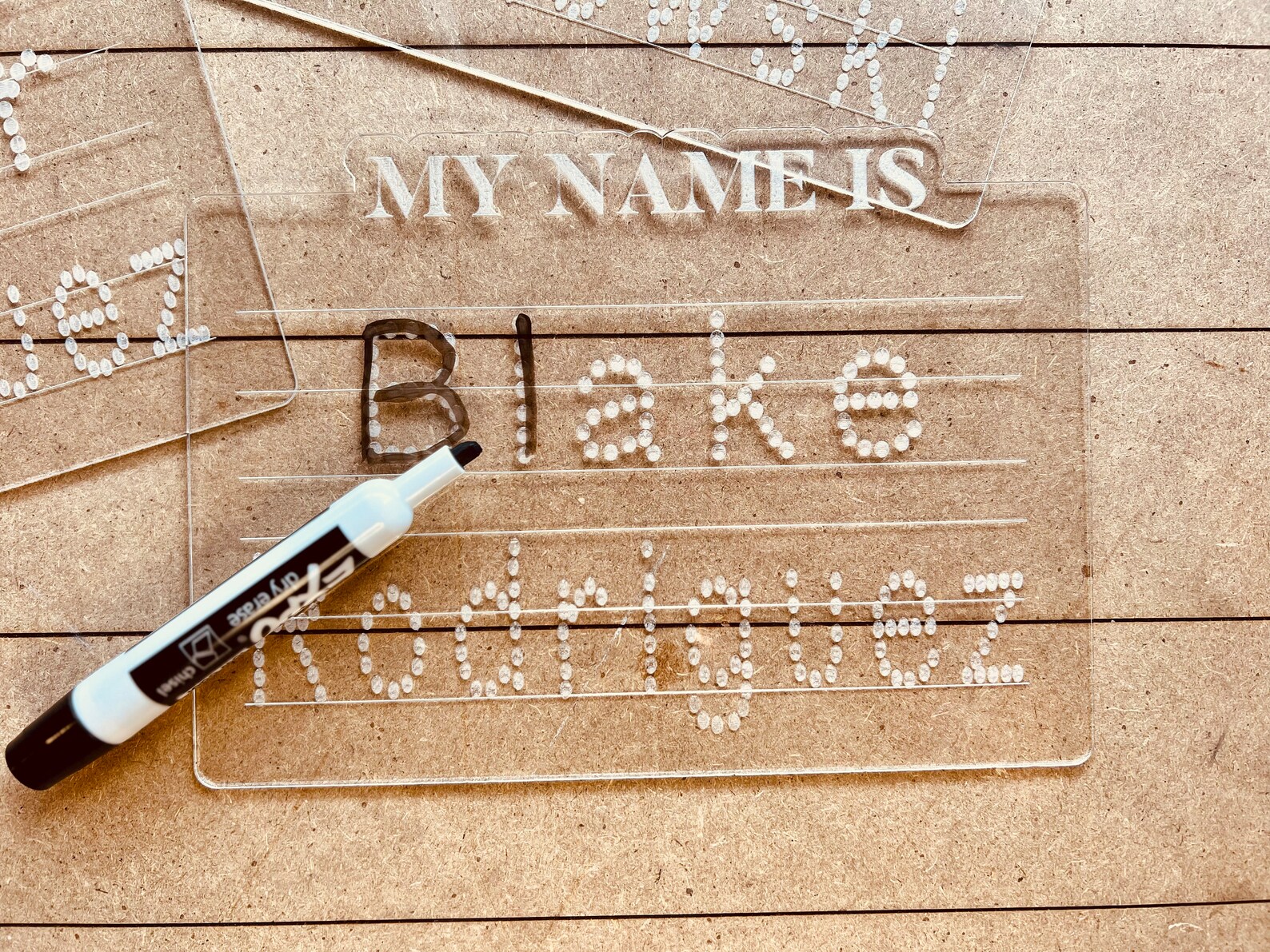 ABC, Name, and Numbers TRACING Set | Learn to Write | Name Board ...