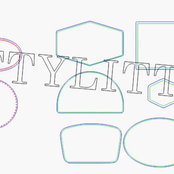 Leather Patch Templates Svg - Etsy