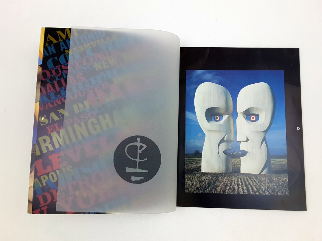 Pink Floyd 1994 Division Bell Tour Program North American - Etsy